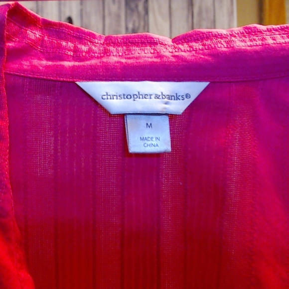 Christopher & Banks | Tops | Christopher Banks Blouse Womens | Poshmark